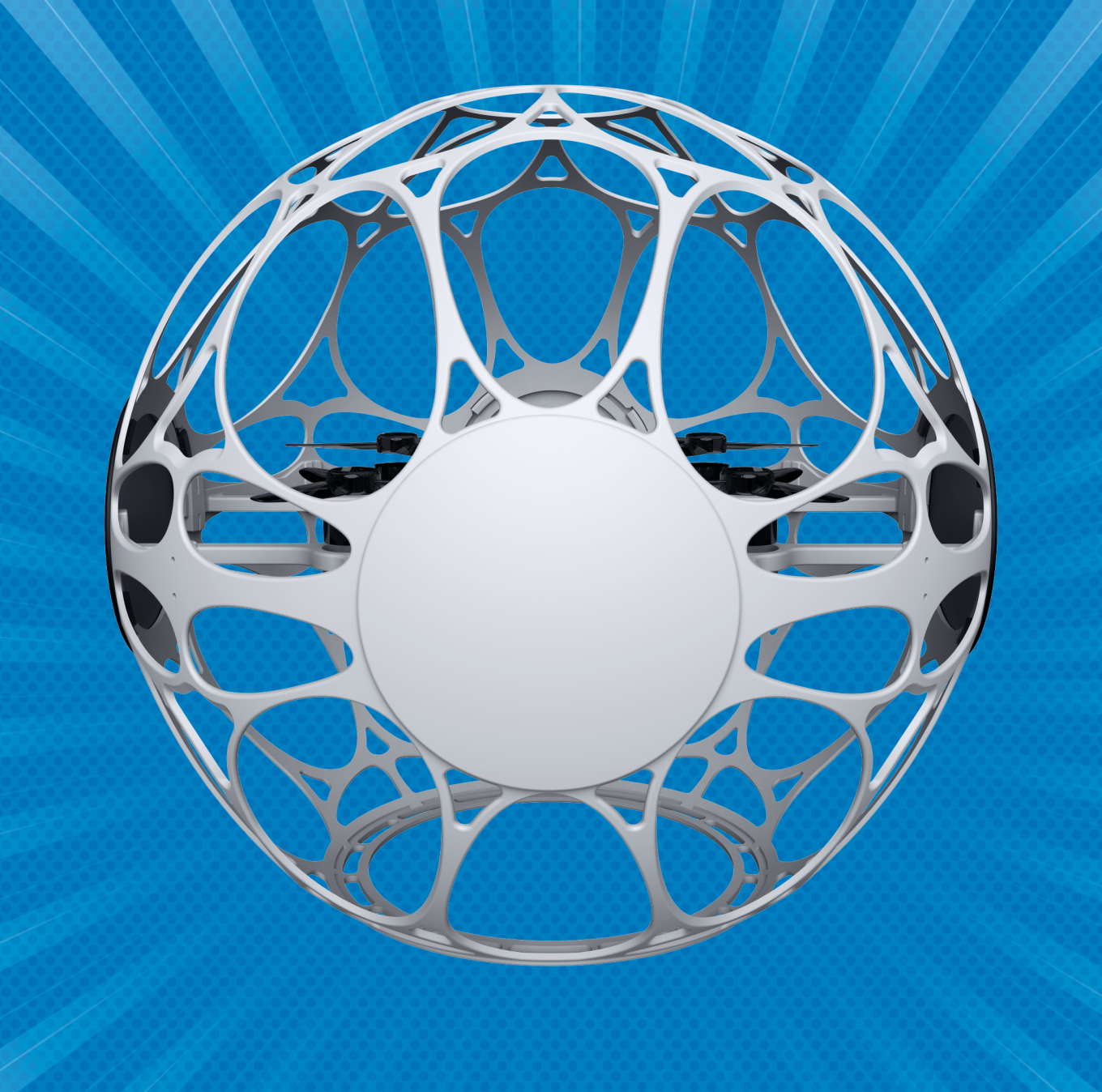 TIKE RTF Drone Soccer Set | 22cm Drone with ST10 Controller – Skyball Drone