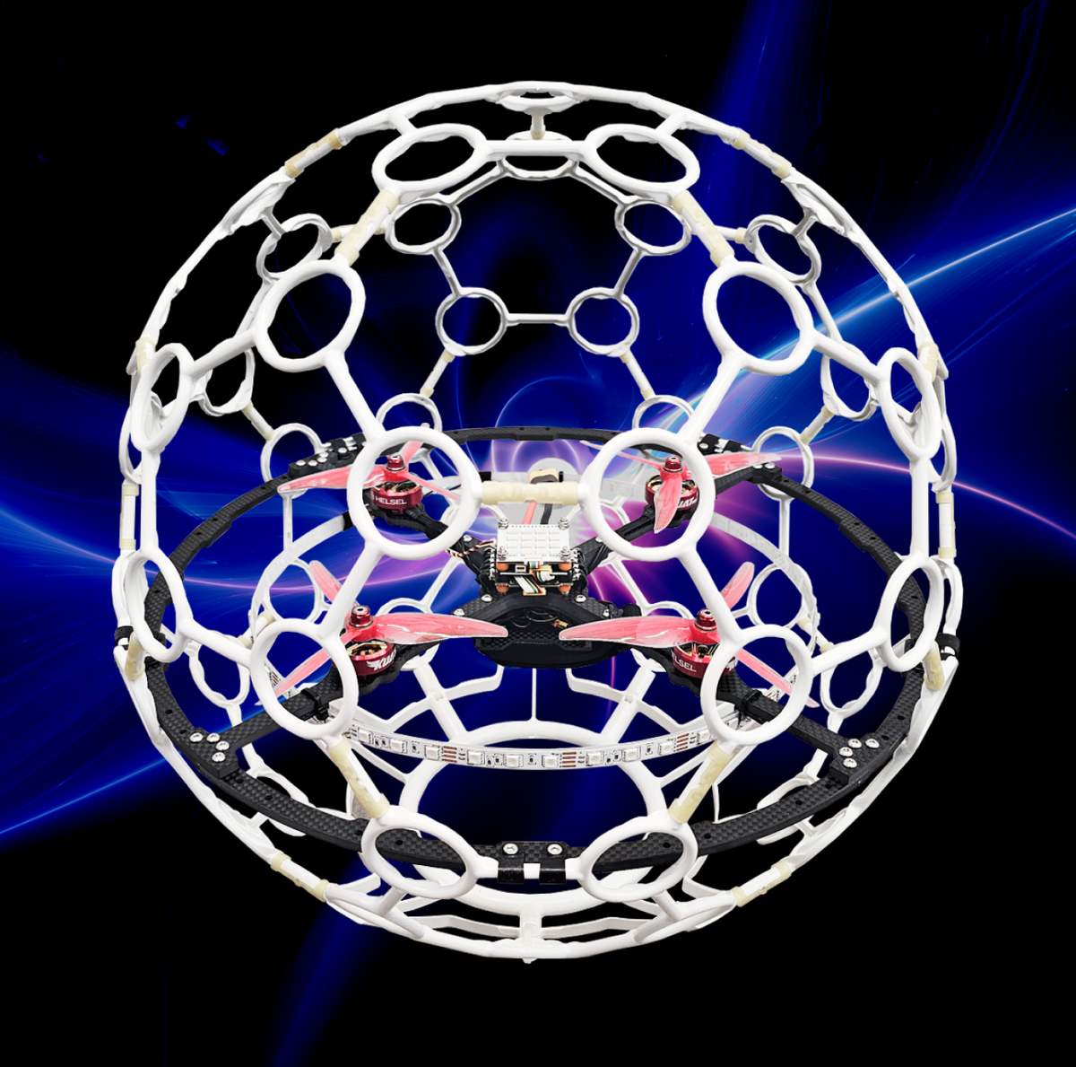 STRIKER V3 ARF | 40cm Professional Soccer Drone | Skyball Drone